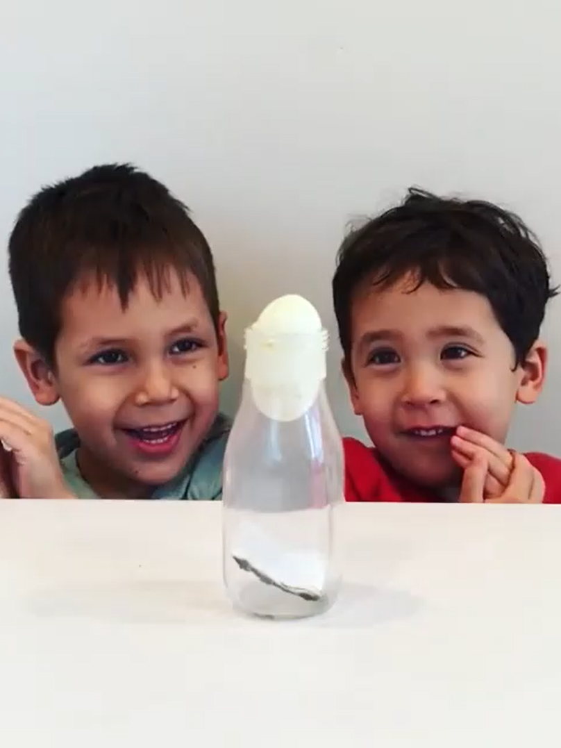 Egg In A Bottle Science Experiment ⋆ Raising Dragons